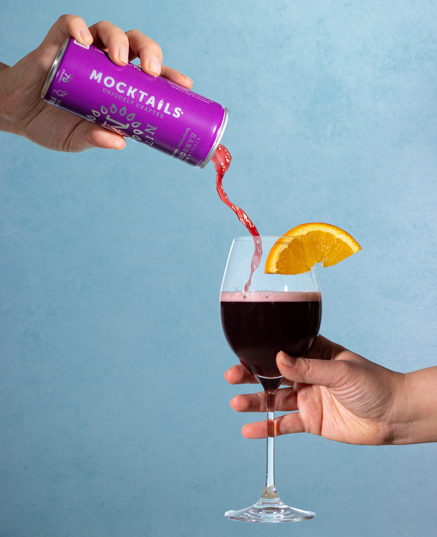 Sangria Nitro Mocktail – NITRO Mocktails